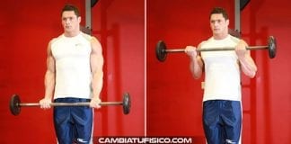 Curl con barra: técnica, errores y beneficios clave