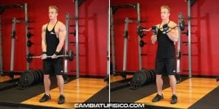 Curl con barra Z: potencia tus bíceps sin lesiones