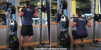 Sentadilla en multipower
