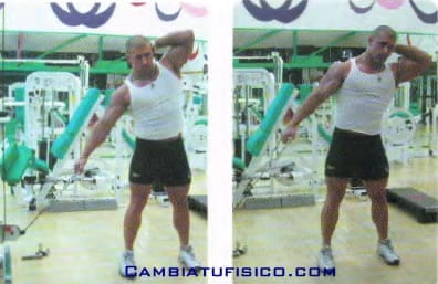 Inclinación lateral en polea | Cambiatufisico